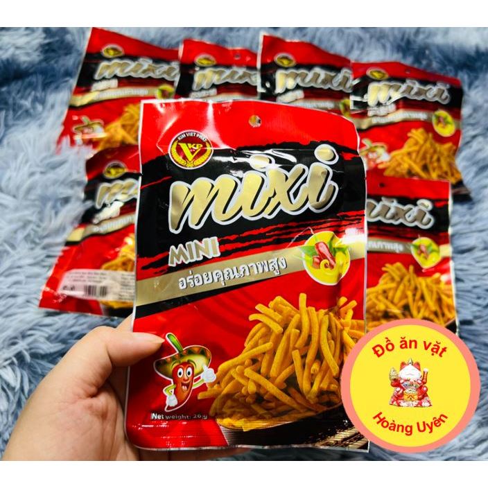 Bán sỉ Snack MIXI mini bịch 30 gói thơm cay ngon hấp dẫn, đồ ăn vặt giá ...