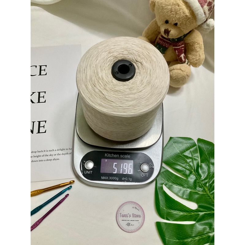 Yarn - Sợi Linen 100% | Sợi Chập Cỡ sợi từ 0.6mm ~ 0.8mm | Đan móc áo ...