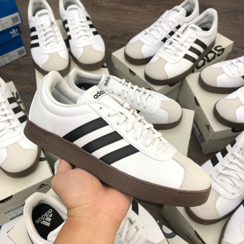 [ Chính Hãng] Giày Sneaker adidas VL Court Base 'White' ID3711 Màu ...