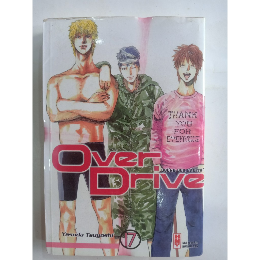 Truyện Tranh - Over Drive (Đường Đua Bão Táp) trọn bộ 17 tập | Shopee ...