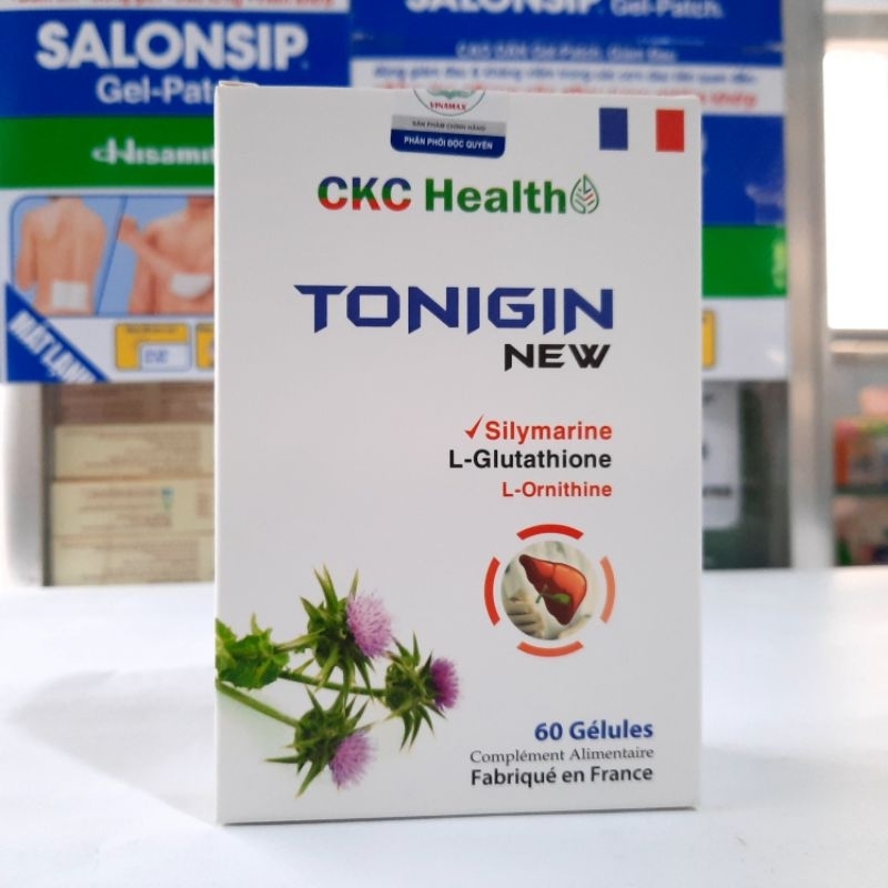 [chính hãng] Bổ gan Tonigin New CKC Health hộp 60 viên | Shopee Việt Nam