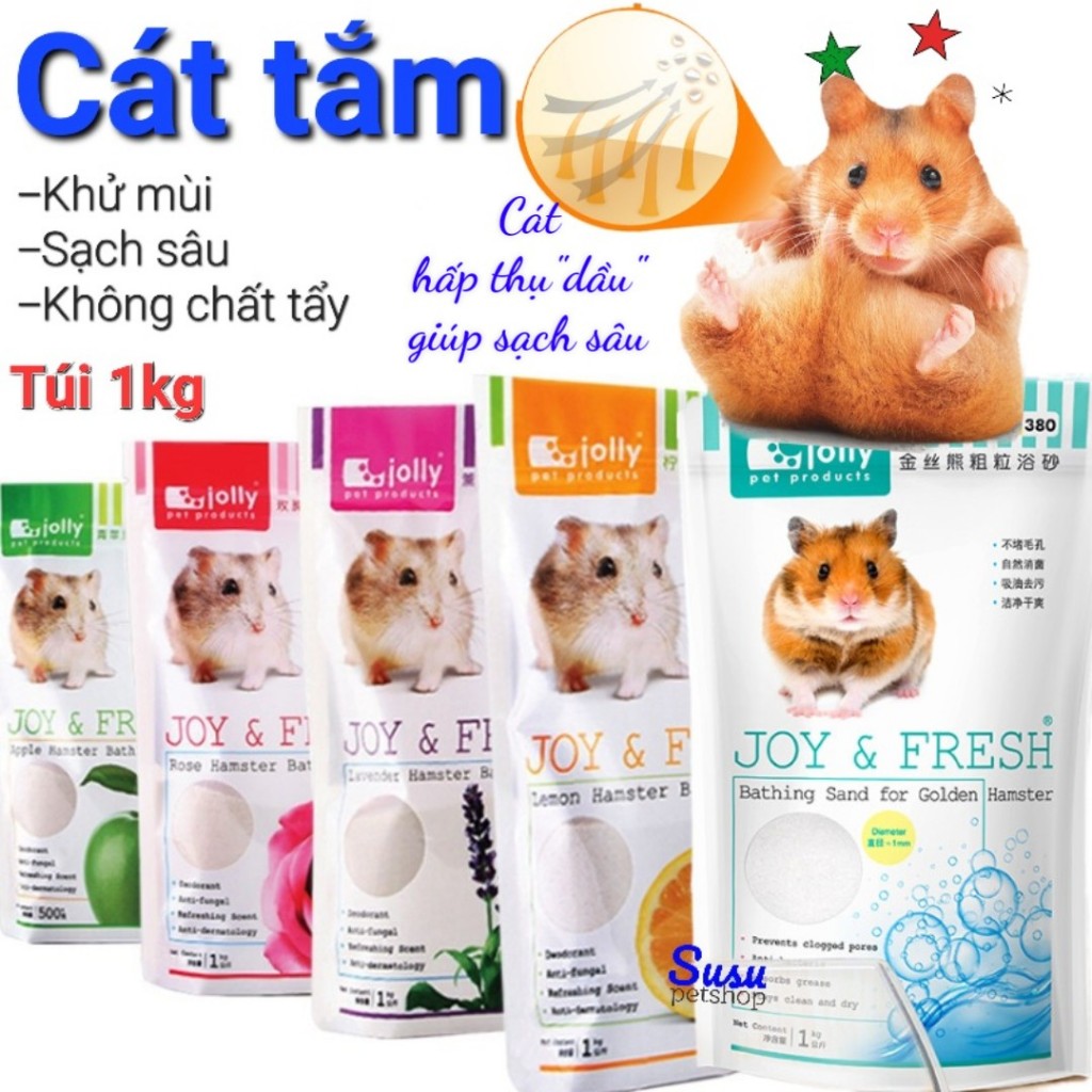 Cát Tắm Khử Mùi cho Hamster 1kg - Hàng chính hãng | Shopee Việt Nam