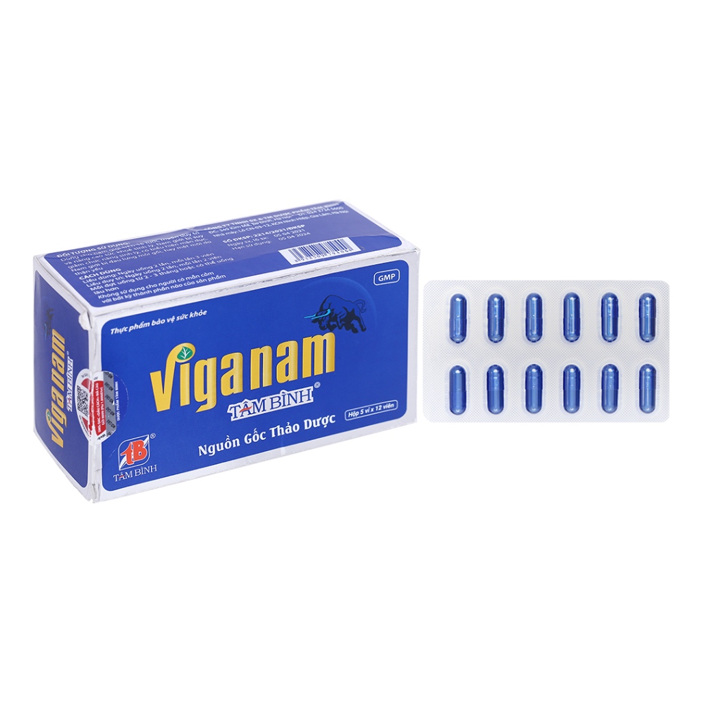 Viganam Tâm bình_Hỗ trợ tăng cường sinh lực cho nam giới | Shopee Việt Nam