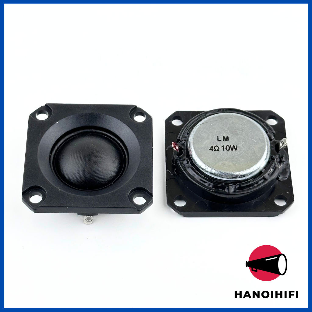 Loa treble lụa Moler vuông 1.5 inch công suất 4ohm 10w chế loa bluetooth, loa treble từ neo siêu ...