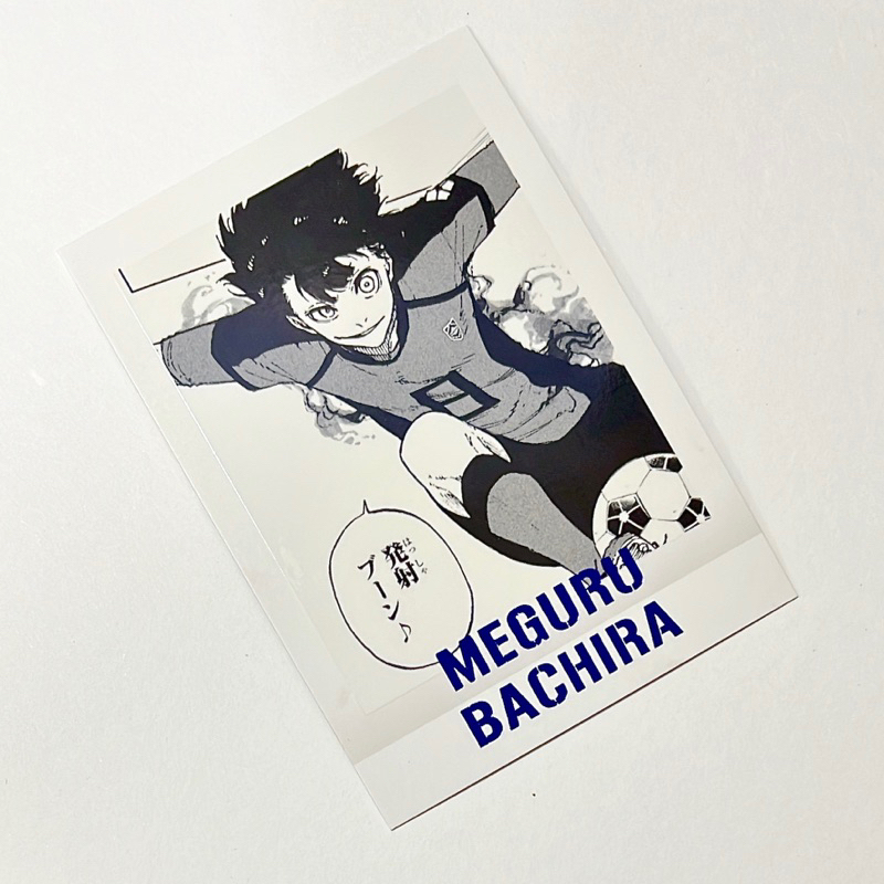 Card Bluelock Bachira Meguru pola Blue lock | Shopee Việt Nam