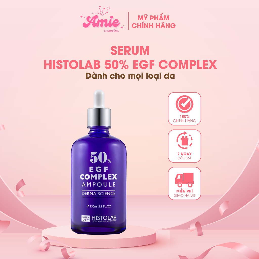 Tinh Chất Histolab EGF Complex Ampolue 50% Chống lão hóa và Trẻ hóa da 50ml | Shopee Việt Nam