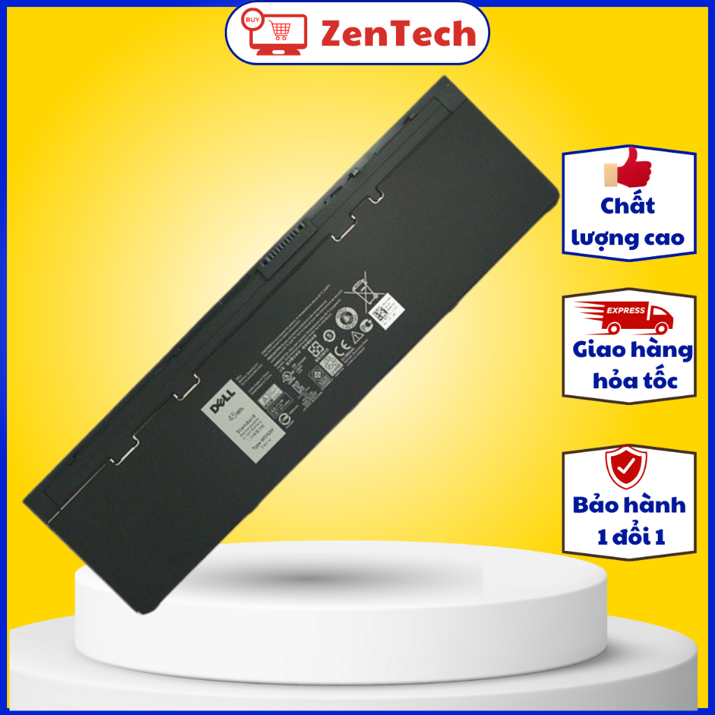 Pin Máy Tính Laptop Dell Latitude E7240 E7250 52WH VFV59 4 CELL GVD76 ...