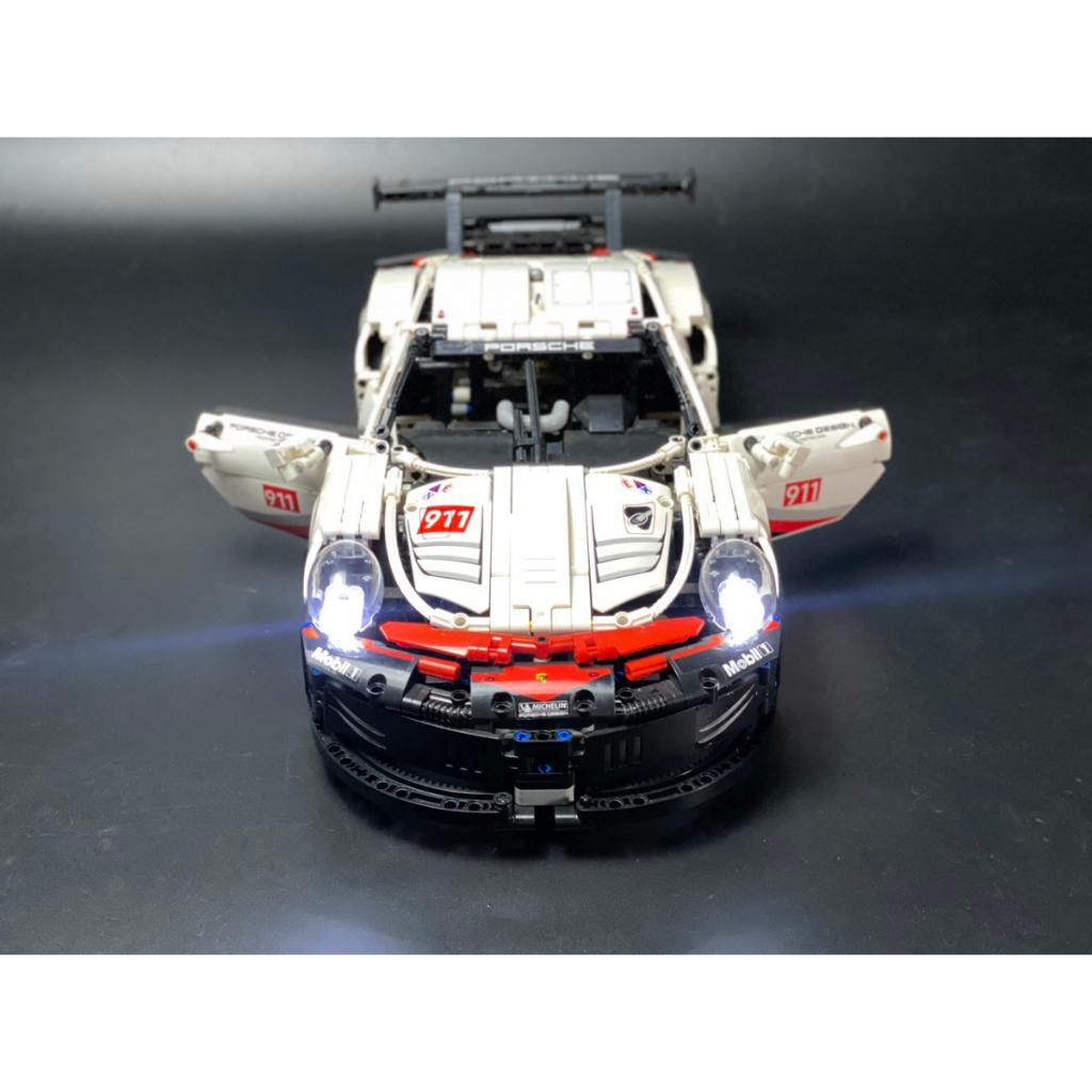 Mô hình lắp ráp siêu xe đua 911 RSR , đồ chơi lắp ráp siêu xe thể thao ...