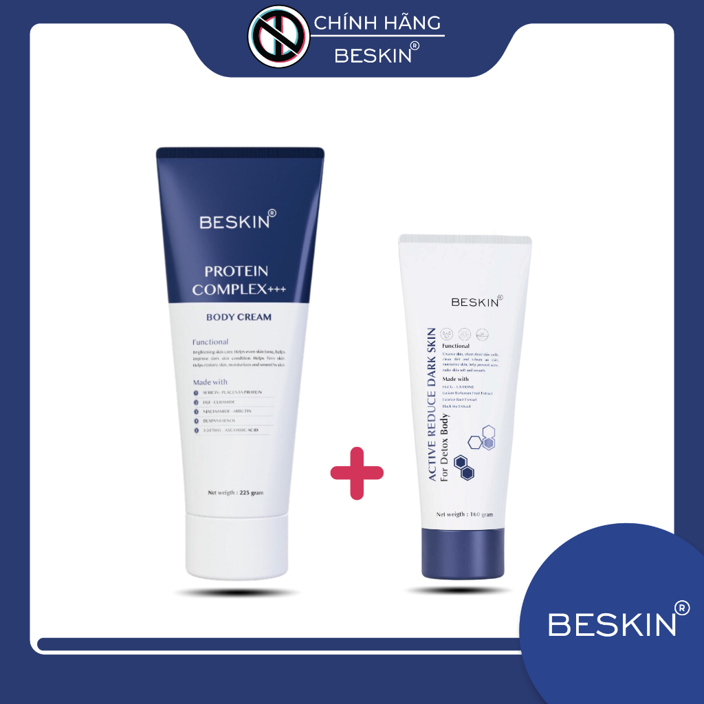 [Combo] Kem Body (cũ) + Detox - Thương Hiệu Beskin | Shopee Việt Nam
