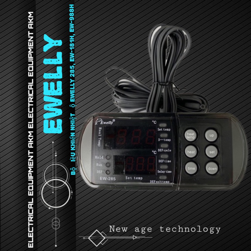 Bộ điều khiển nhiệt độ Ewelly 285, EW-181H, EW-988H | Shopee Việt Nam