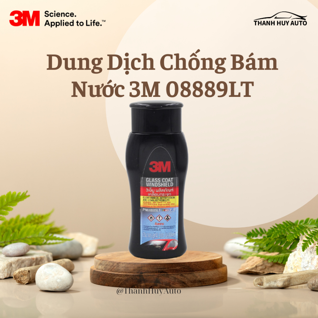 Dung dịch chống bám nước kính xe, trượt kính, nano kính ô tô Glass Coat ...