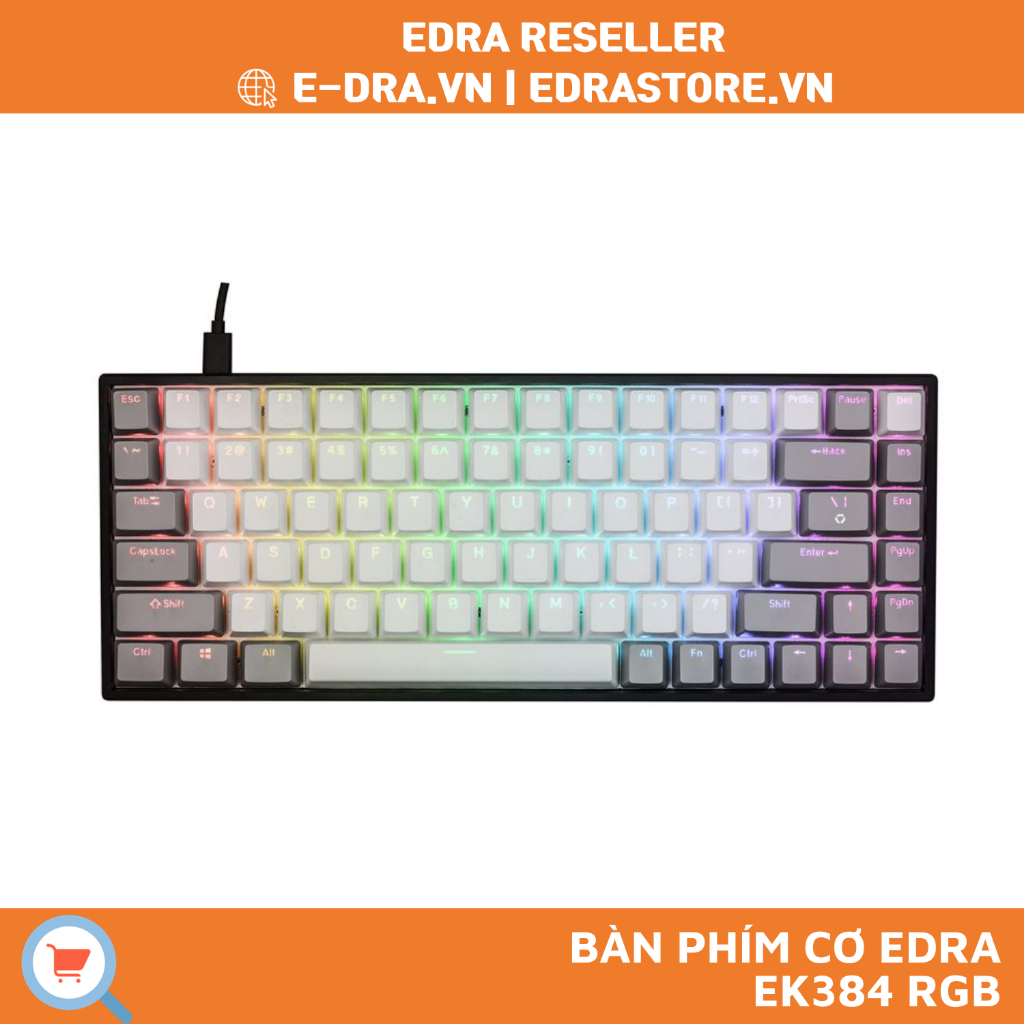 Bàn phím cơ E-Dra EK384 Huano Version 2021 (Blue / Brown / Red Switch ...