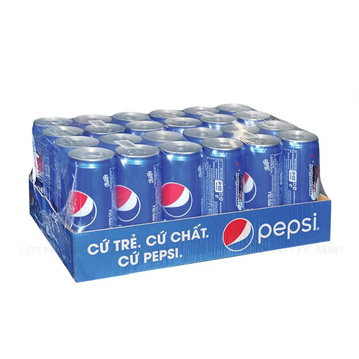 24 Lon Nước Ngọt PEPSI 320ml | Shopee Việt Nam
