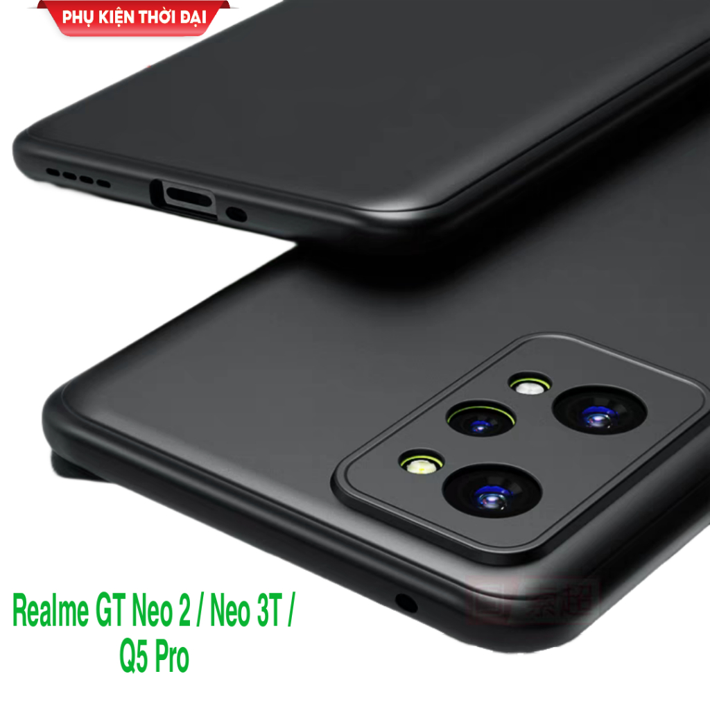 Ốp lưng Realme GT Neo 2 / Q5 Pro / GT Neo 5 / 5SE Neo 3T / 6SE / Neo 7 dẻo màu siêu mỏng ôm máy ...