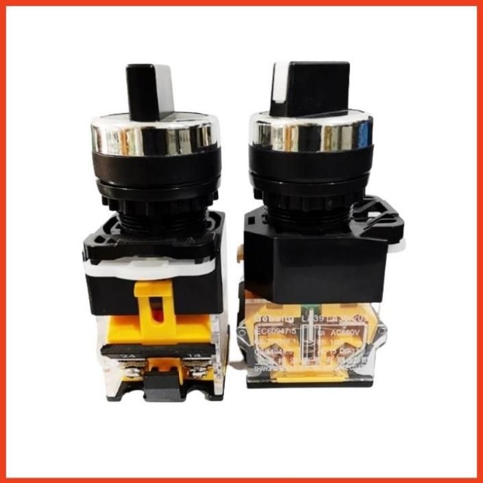 Công Tắc chuyển mạch 2 Vị Trí, Xoay 3 Vị Trí LA38 phi 22mm | Shopee Việt Nam