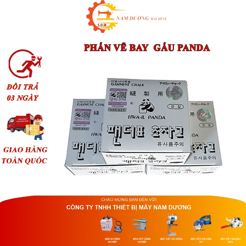 Phấn Sáp May vẽ trên vải tự bay > Phấn Bay Panda Garment Chalk Hàn Quốc ...