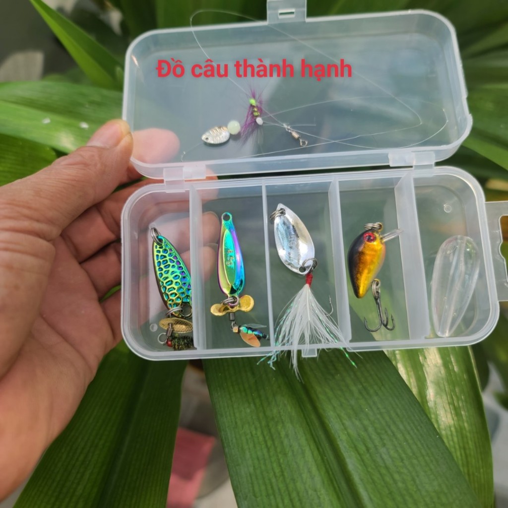 Combo mồi cho cho cần ul . Hộp mồi size to và 1 hộp mồi size nhỏ ...