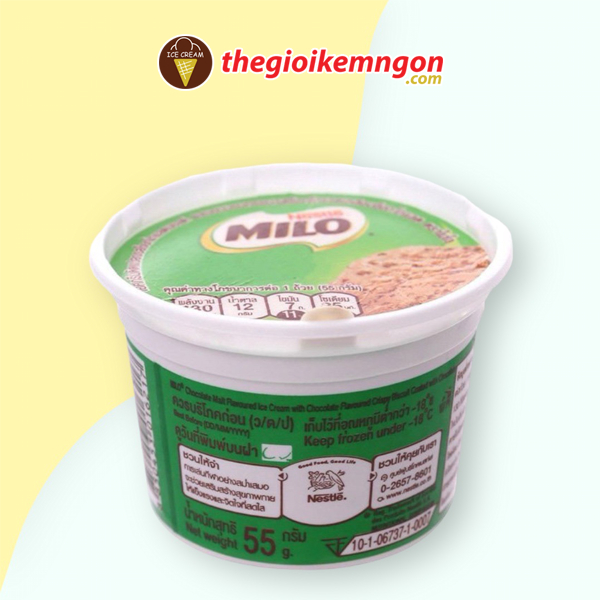 Kem ly Milo Nestle Ice Cream Cup (55g) | Shopee Việt Nam