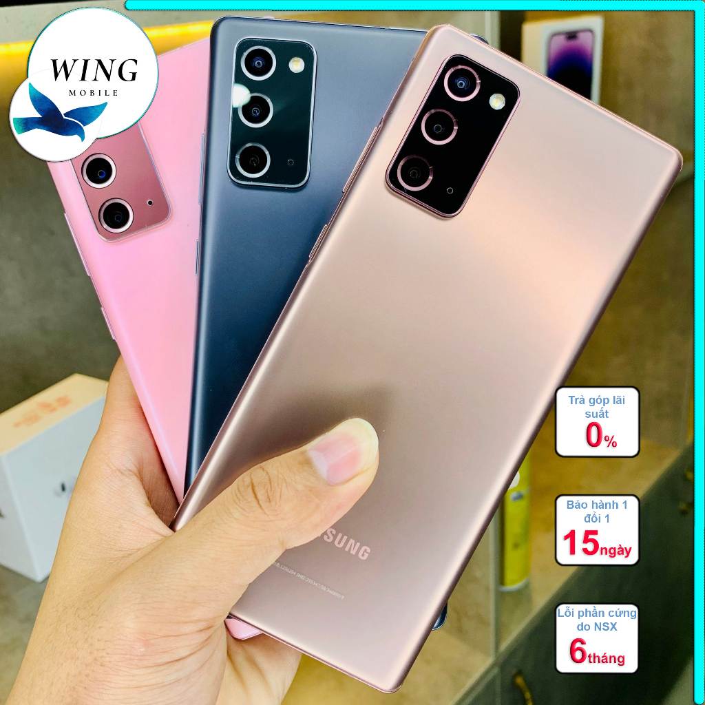 Điện thoại Samsung Galaxy Note 20 ram 8/256GB ngoại hình 99%, bảo hành ...