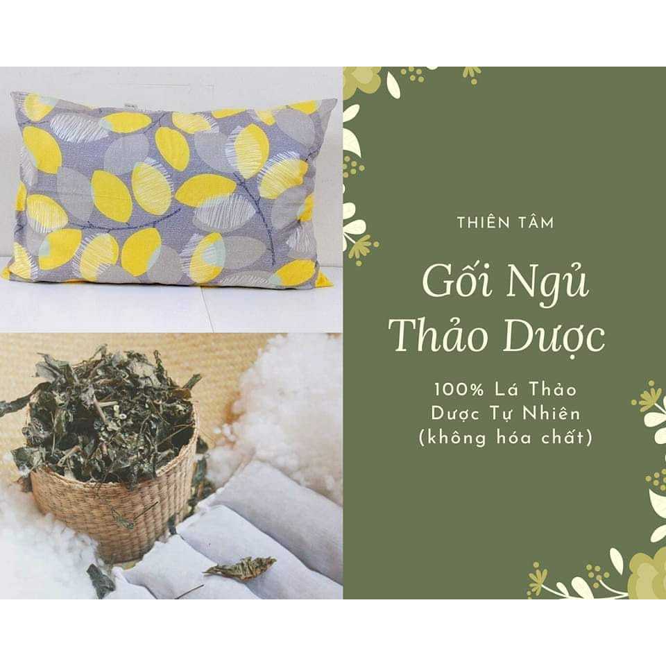 GỐI LÁ THẢO DƯỢC GIÚP NGỦ NGON, KHỬ MÙI | Shopee Việt Nam