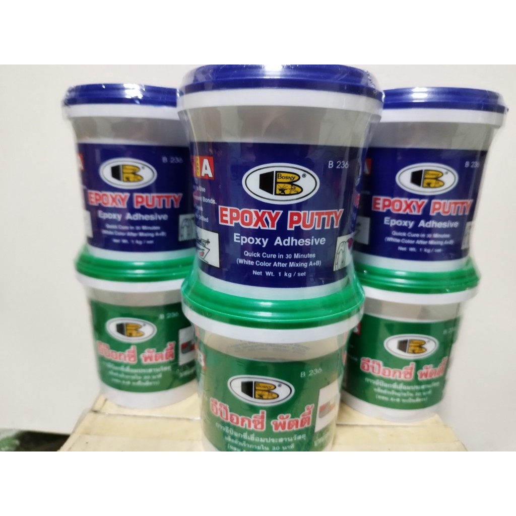 Keo AB Epoxy Putty Bosny nhập Thái ( 1 cặp là 1kg) | Shopee Việt Nam