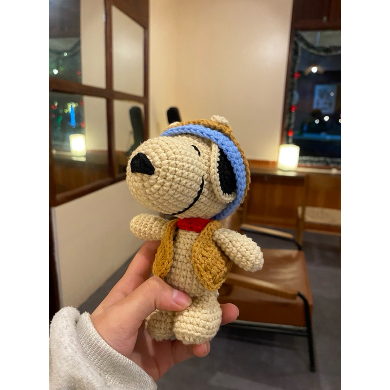 SNOOPY Gấu Len Móc Thủ Công Cute [ HÀNG SẴN] | Shopee Việt Nam