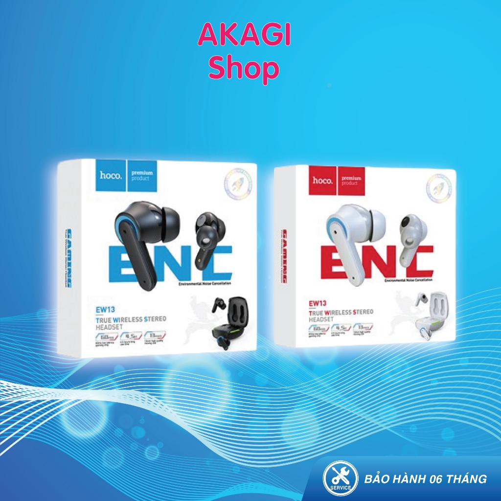 Tai nghe bluetooth không dây Gaming Hoco EW13, chống ồn ENC [Bảo hành 06 tháng] | Shopee Việt Nam