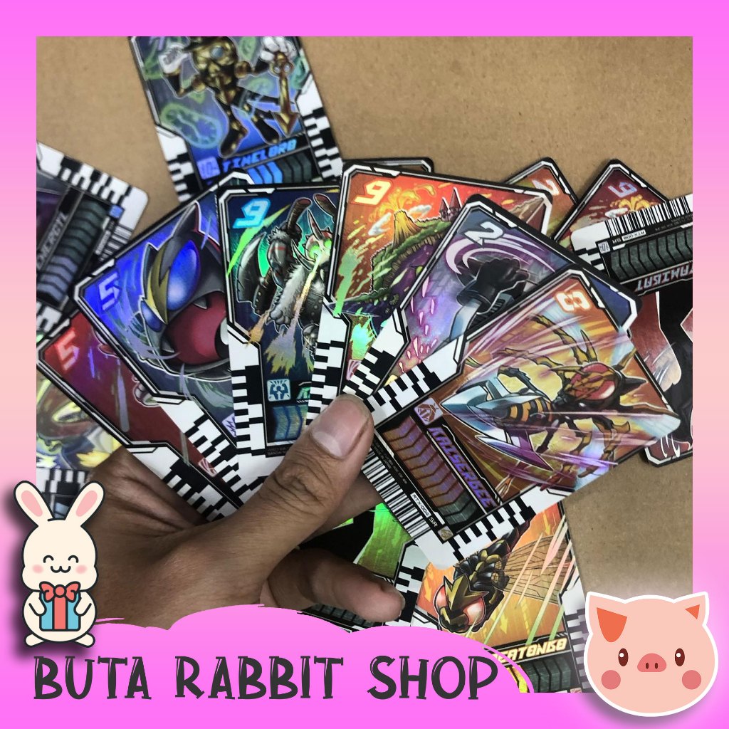 (Sẵn HCM) (RARE SR) THẺ BÀI RIDER CARD KAMEN RIDER GOTCHARD RIDE CHEMY ...