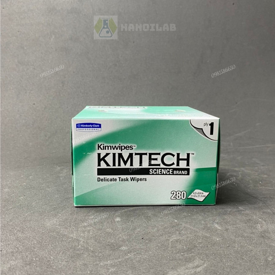 Giấy Lau Kính Không Bụi Kimtech, Kimwipes 34155, Hộp 280 tờ - LABHN ...