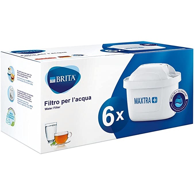 Set 6 lõi lọc bình Brita Maxtra Plus Filter Cartridge 2.4L / 8.2L Sản ...