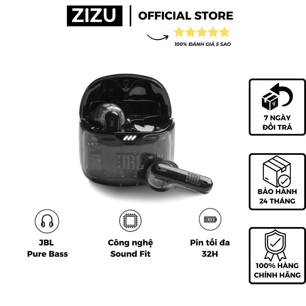 Tai nghe Nhét Tai Không Dây Bluetooth JBL Tune Flex TWS Pin Trâu 8H ...
