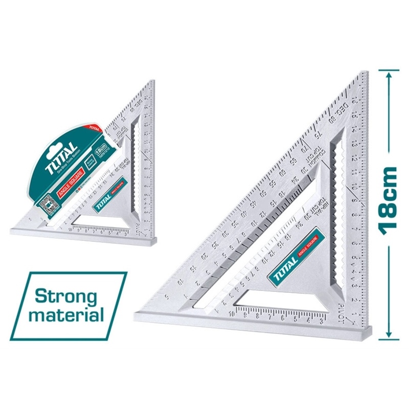 Thước góc vuông Total 180MM Total TMT61212 | Shopee Việt Nam