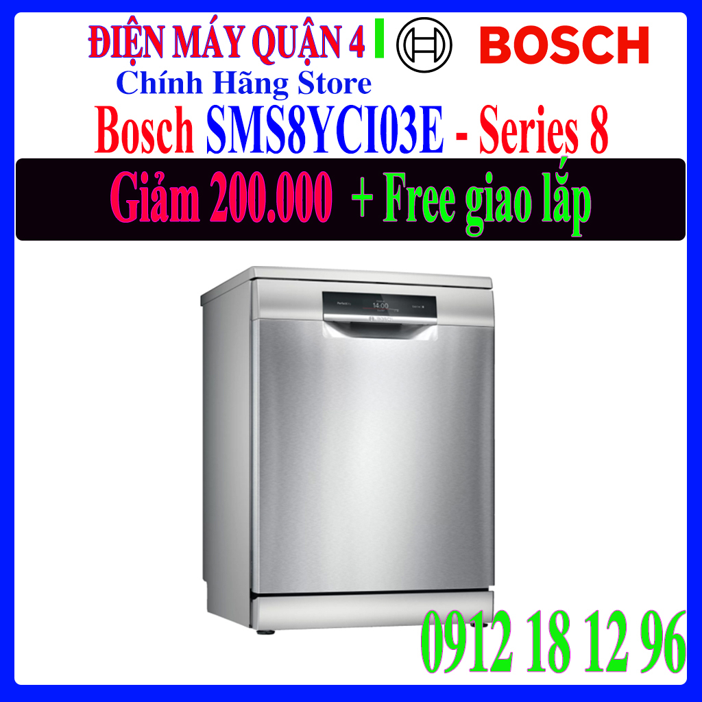 Máy Rửa Chén Bosch SMS8YCI03E - Hàng chính hãng | Shopee Việt Nam
