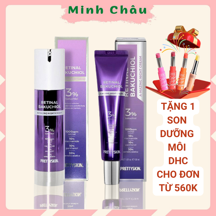 Prettyskin ,Retinol, kem dưỡng Pretty Skin retinal bakuchiol A-mazing ...