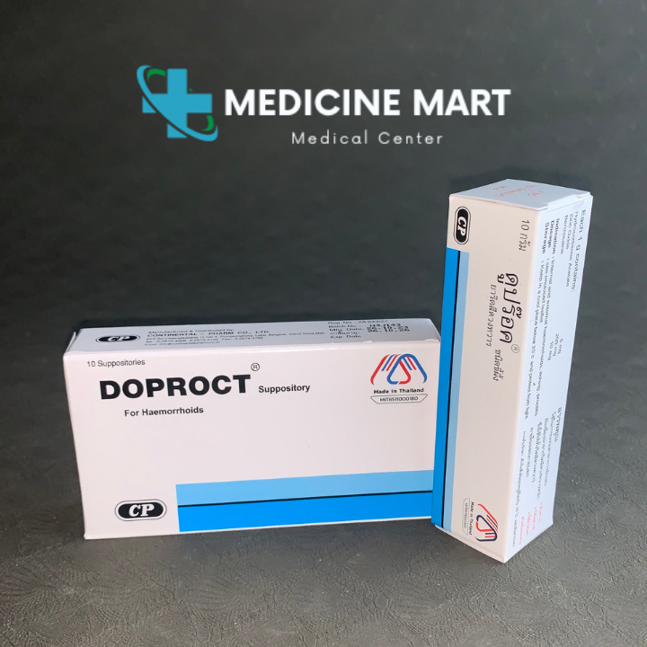 [CHE TÊN] Combo Kem Bôi Trĩ, Đặt Trĩ Doproct Nội Địa Thái Lan | Shopee ...