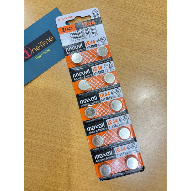 Pin cúc áo Maxell LR44 AG13 L1154F A76 thay cho trợ thính và nhiều ...