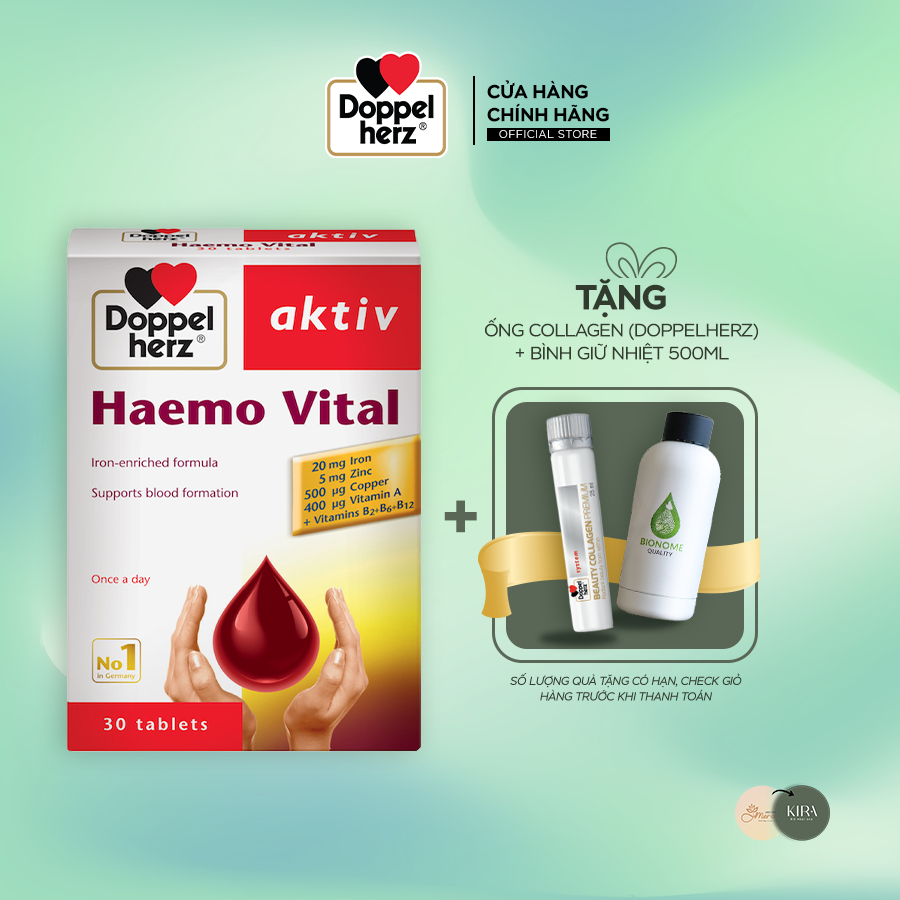 [TPCN Khập Khẩu] Viên uống bổ sung sắt và vitamin, ngừa thiếu máu ...