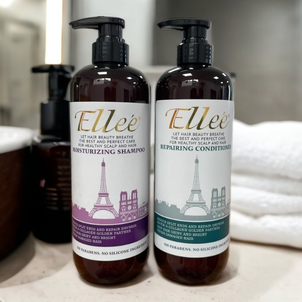 Gội Xả Ellee - Trị Gàu Trị Dầu Hương Nước Hoa Pháp - 1000ml | Shopee ...