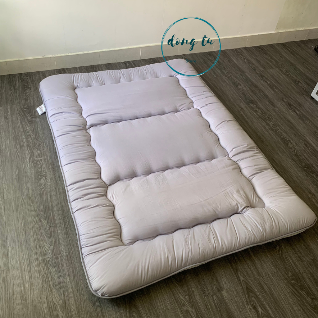 TOPPER NỆM BÔNG GÒN XUẤT NHẬT, ĐỆM NGỦ TRẢI SÀN SIZE 1M X 2M, 1M4 X 2M ...