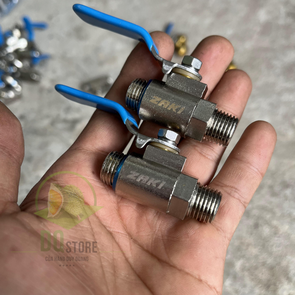 2 Van Khóa Máy ( 2 đầu ren ngoài 14mm ) Hãng Zaki | Shopee Việt Nam