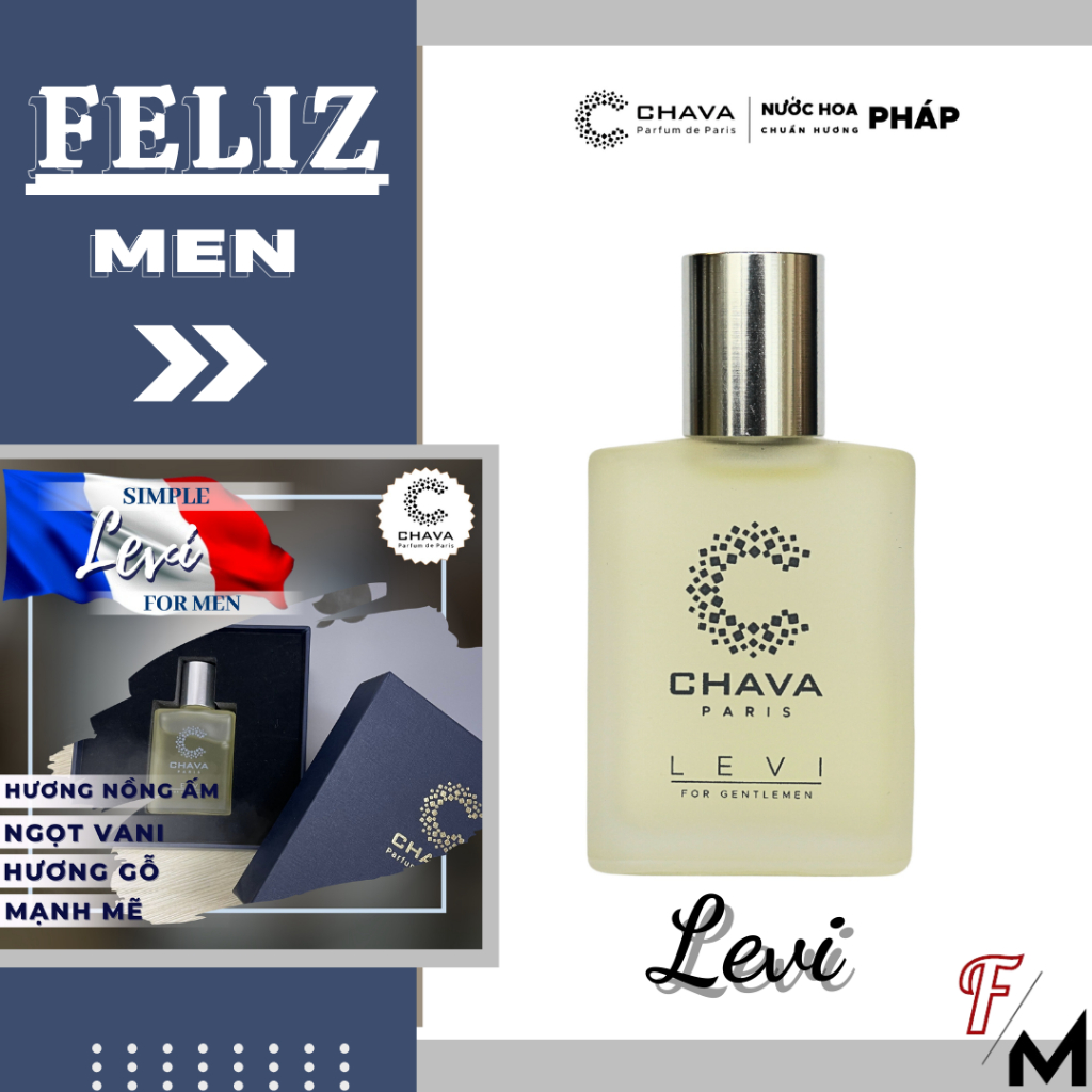 [KÈM HỘP] Nước hoa nam CHAVA LEVI 15ml Nước hoa dạng lăn chính hãng ...