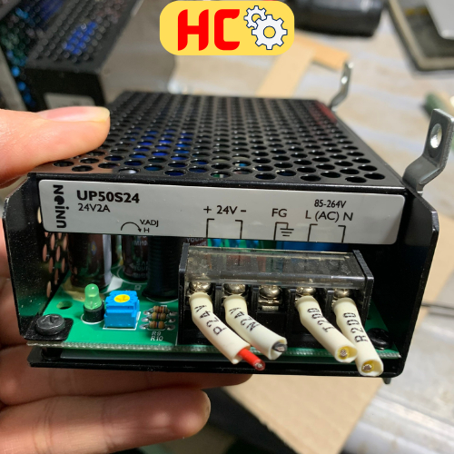 Nguồn tổ ong 24V 2A, nguồn Union UP50S24 , hàng tháo máy korea đẹp giá ...
