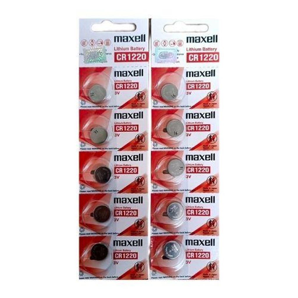 Pin CR1220 Maxell Lithium 3volt - Chính hãng | Shopee Việt Nam