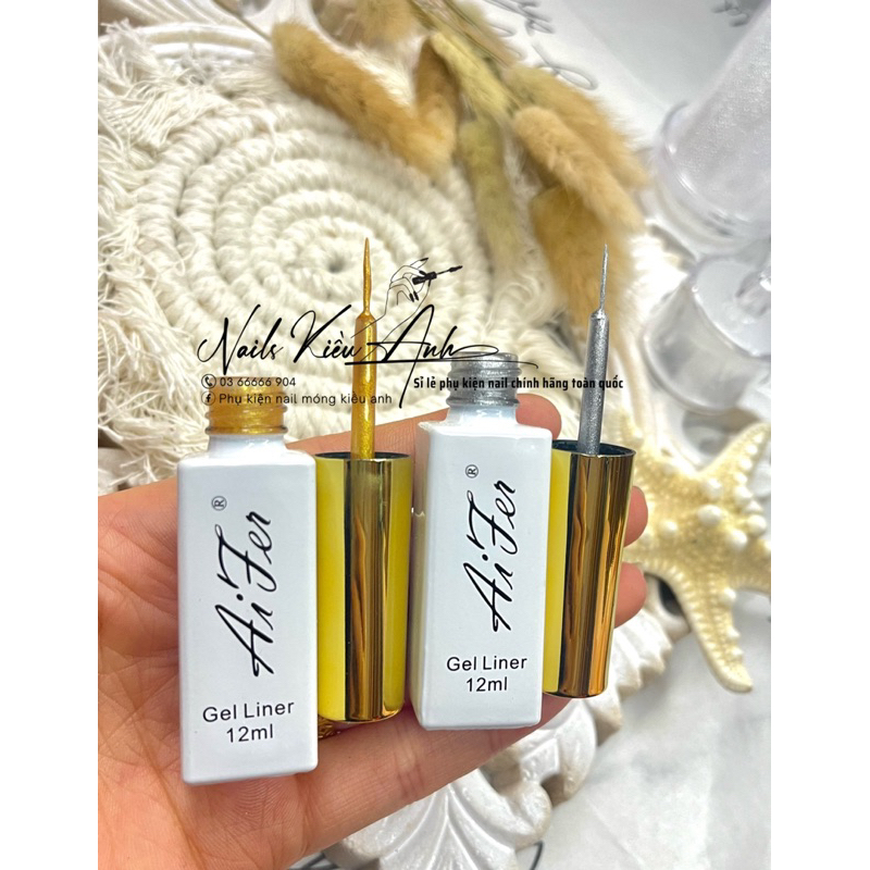 Sơn gel cọ nét cao cấp ai fer NAILS chính hãng | Shopee Việt Nam