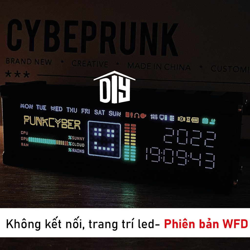 Công Tắc Tổng Cyberpunk cấp nguồn cho thiết bị -Bộ Chia Nguồn cổng hub ...