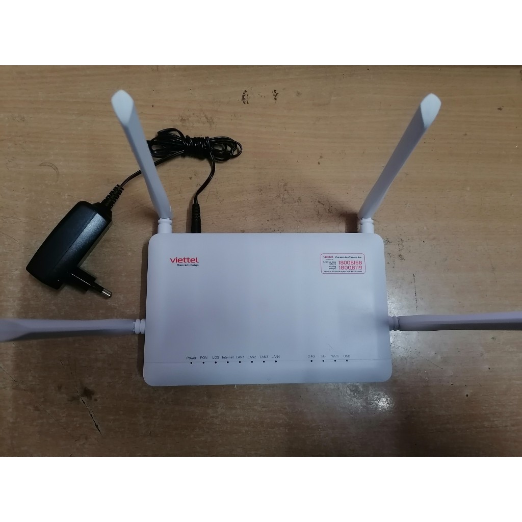 Modem Wifi Quang ZTE FPT, Viettel ZXHN-F671Y, ZXHN-F670Y, ZXHN-F670L ...