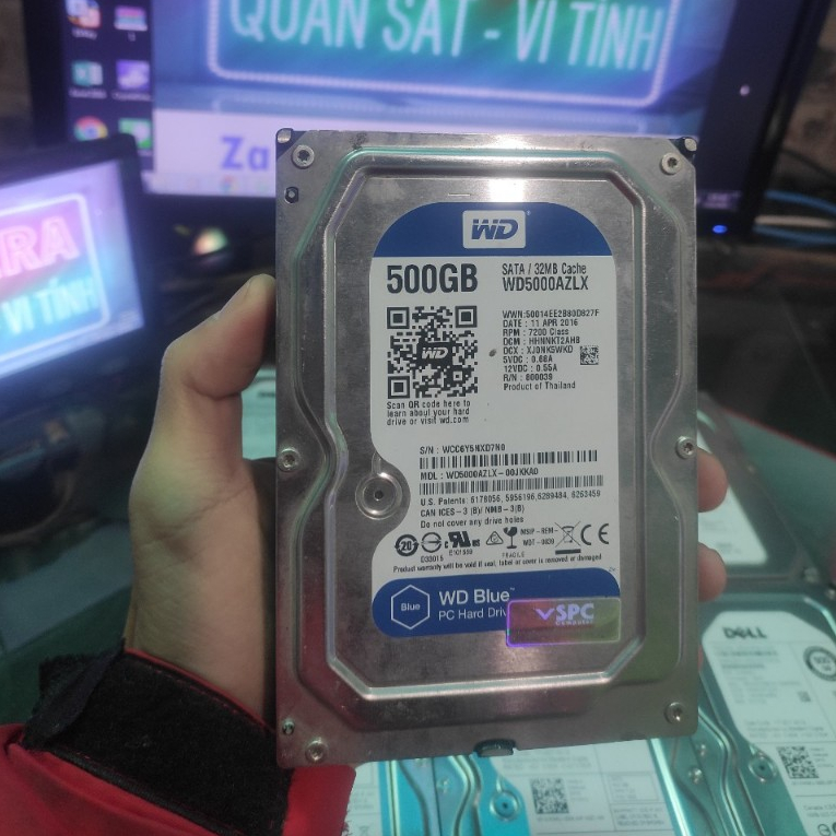 Ổ Cứng HDD cho PC,CAMERA 3.5inch 500GB - Western , Seagate - Hàng tháo ...