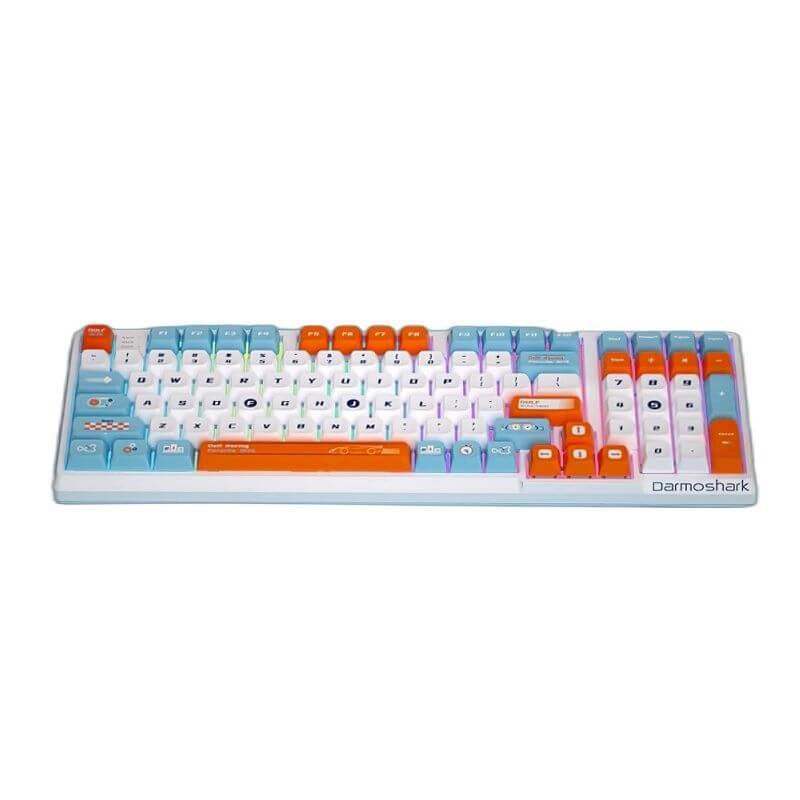 Bàn Phím Darmoshar K7-Pro Gulf Racing Trio-mode Mechanical Keyboard ...