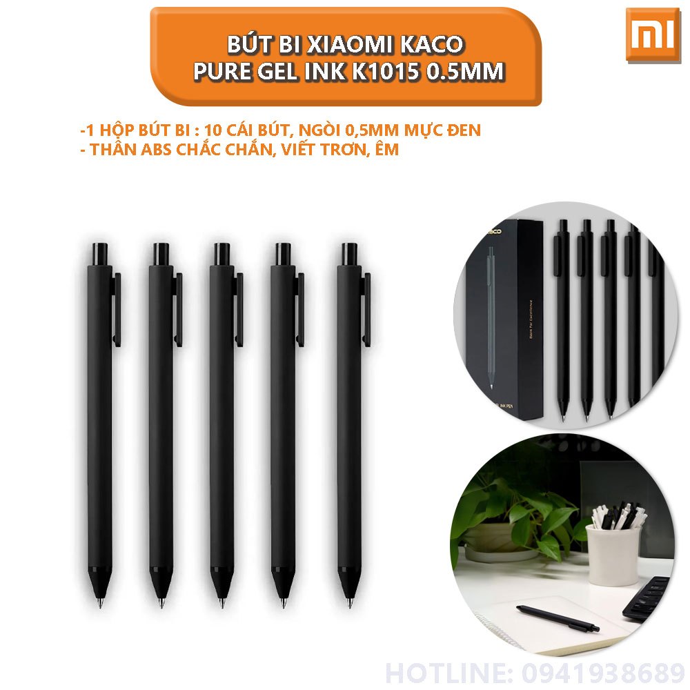 Bút bi Xiaomi Kaco Pure Gel Ink K1015 0.5mm (1 chiếc) - Shop Mi YouPin Store | Shopee Việt Nam
