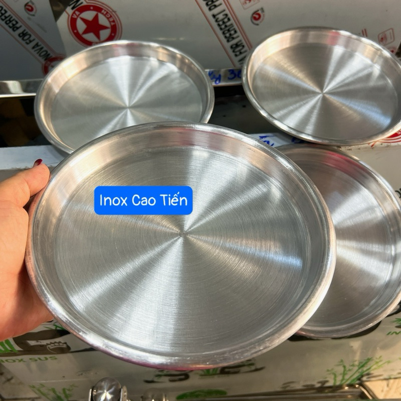 Dĩa Nhôm , Khay Nhôm , Bơ Nhôm , Mâm Nhôm , Khuôn nướng bánh Pizza CẠN ...